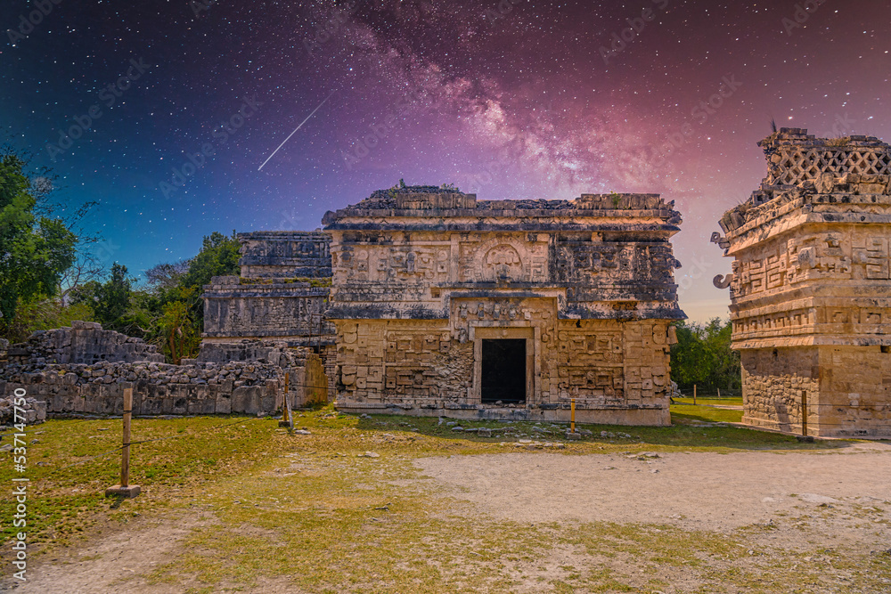 Worship Mayan churches Elaborate structures for worship to the god of ...