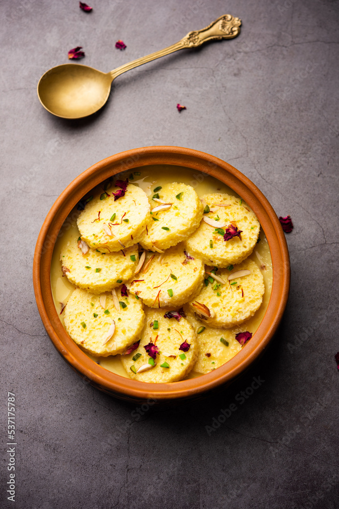 Bread Rasmalai is the tweaked version of traditional Ras malai using ...