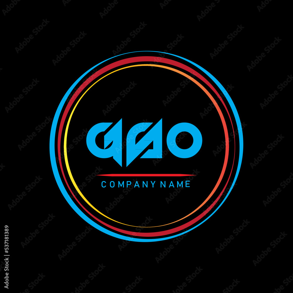 G S O letter .GSO simple logo for company .letter monogram logo design ...