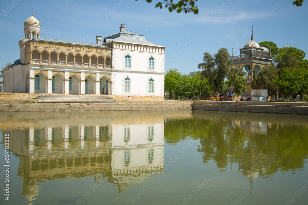 Sitorai Mohi-Hosa Palace is a countryside residence of Bukhara emirs ...