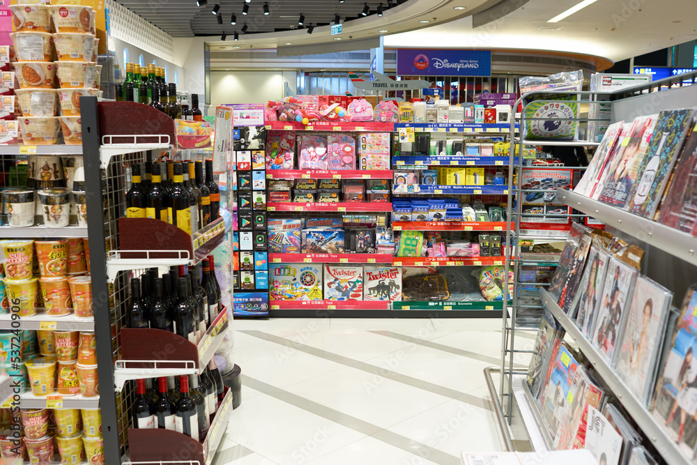 HONG KONG - CIRCA NOVEMBER, 2016: a 7-Eleven store in Hong Kong. 7 ...
