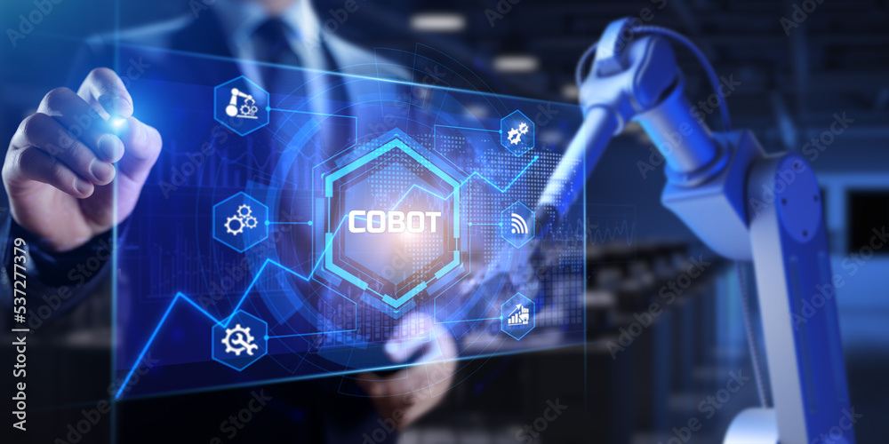 Poster Cobot collaborative robot arm 3d render – Wall Art | UkPosters