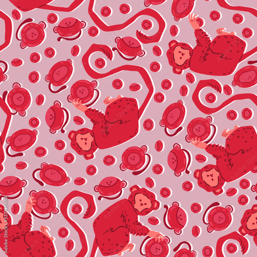 Monkey pox. Vector illustration epidemic virus. Infectious disease ...