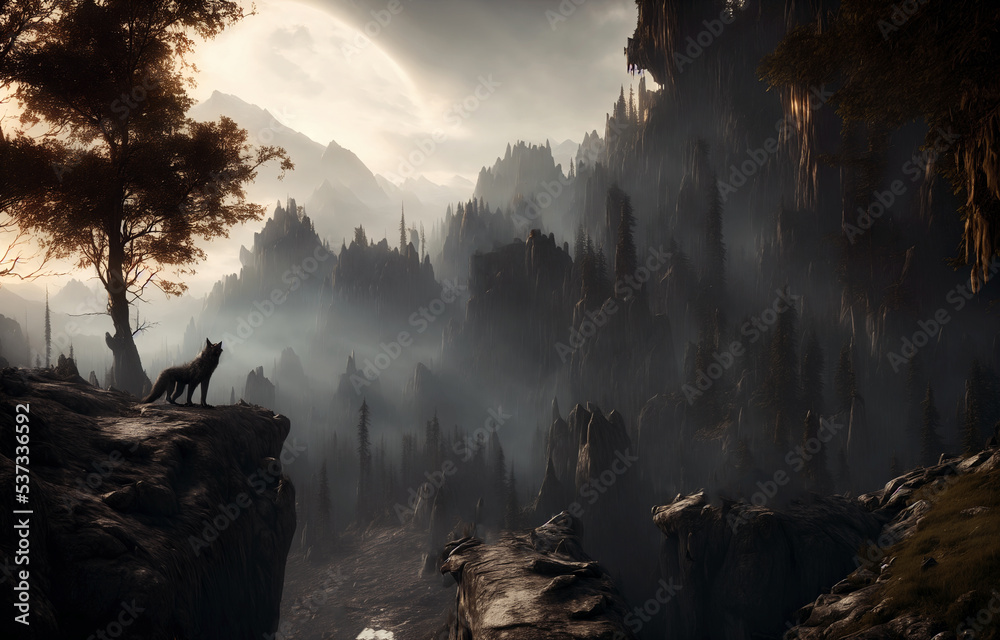 Scary Werewolf Morphing and howling - Halloween Monster Wherewolf Stock ...