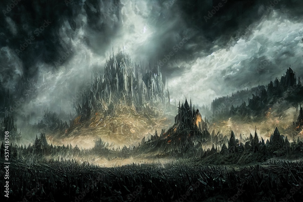 Fantasy War Landscape