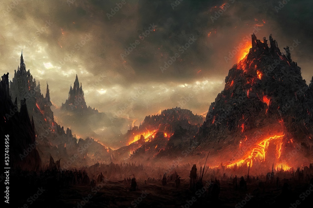 Fantasy battle war illustration art digital artwork dark sci-fi epic ...