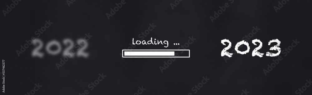 loading 2023 tafel banner Stock Illustration | Adobe Stock
