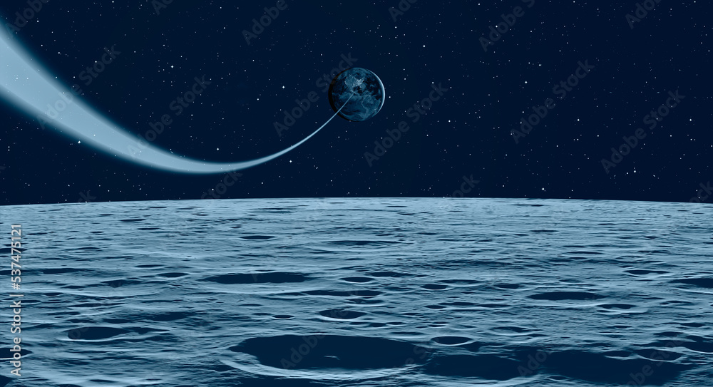 Long Exposure Night Time Rocket Launch - The Earth as Seen from the ...