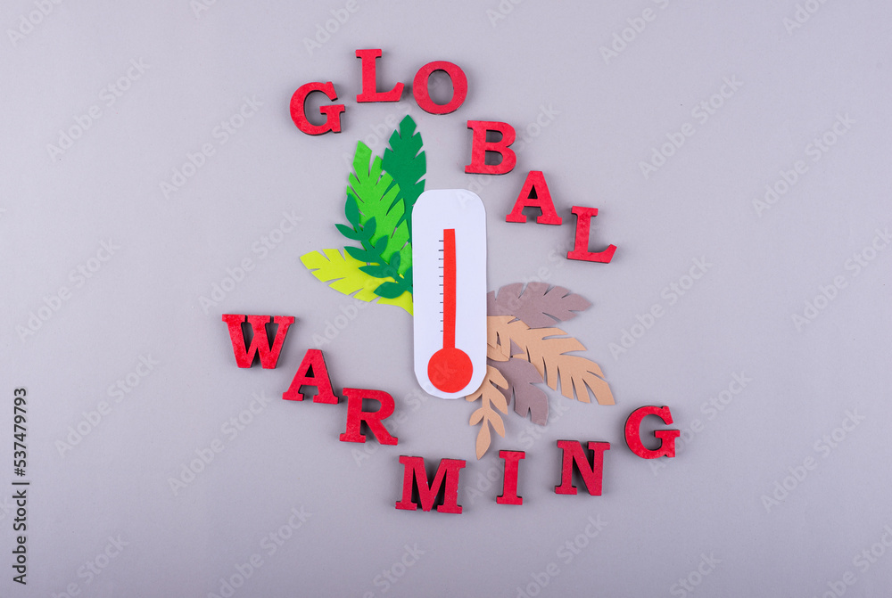 Global warming and climate change concept Stock Photo | Adobe Stock