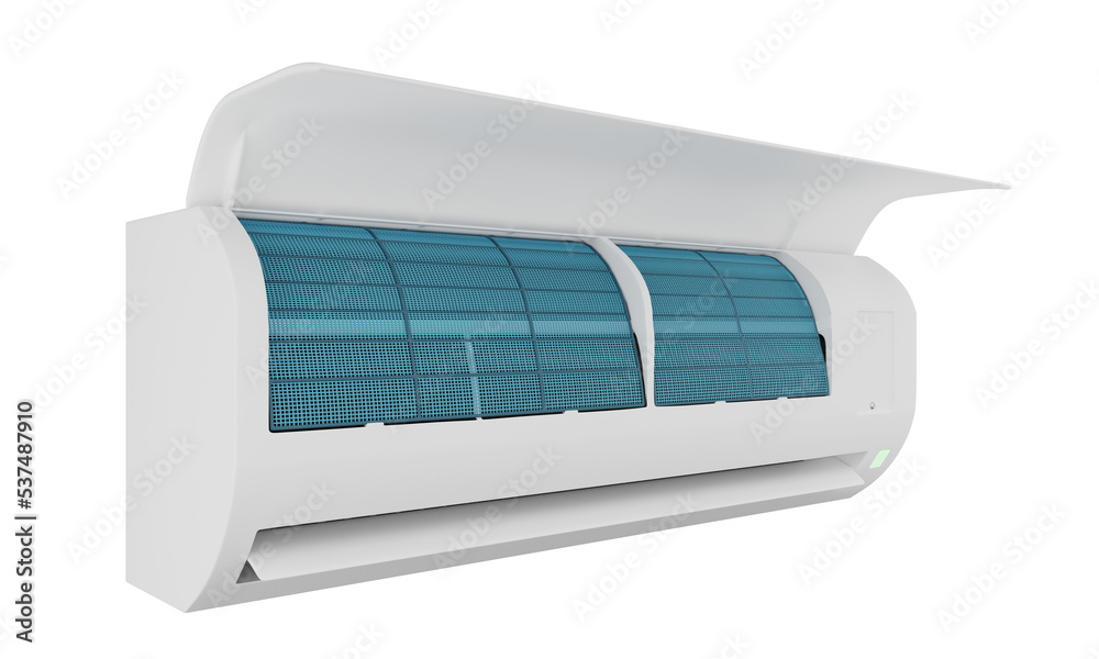 open air conditioner indoor unit for service transparent background ...
