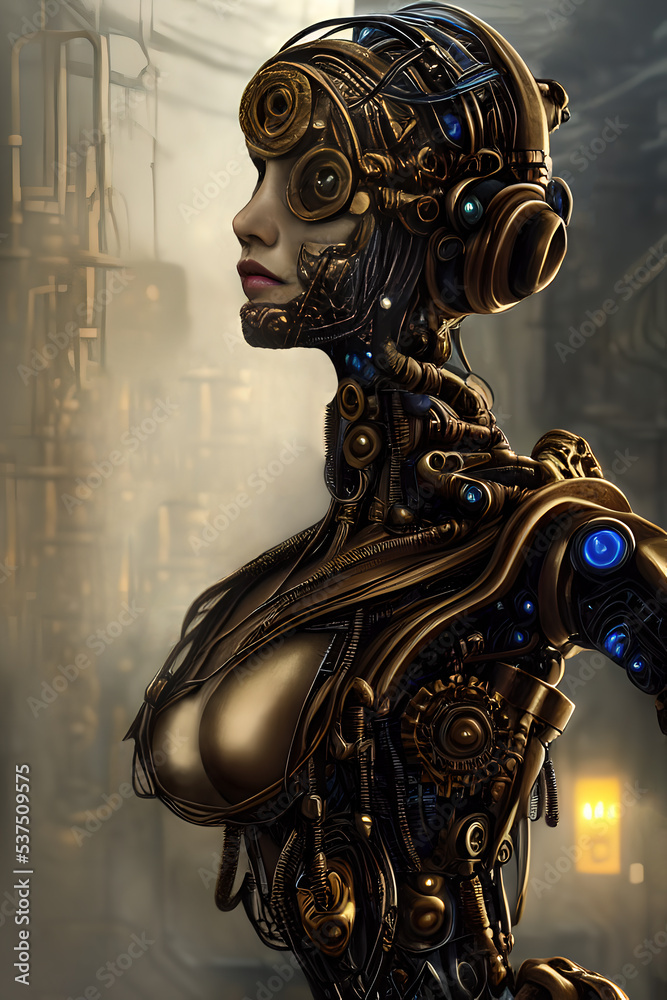 Steampunk Cyborg