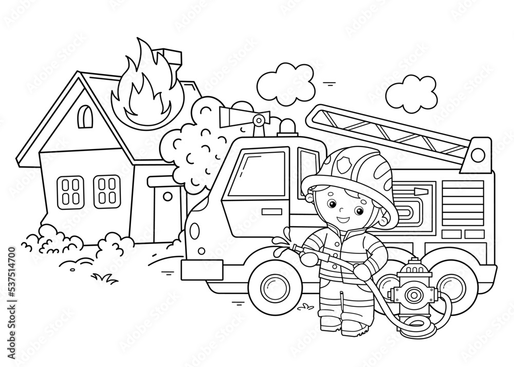 Coloring Firefighter Fire Hat Pages Cross Maltese Department Template Coloring Firefighter Fire Hat Pages Cross Maltese Department Template