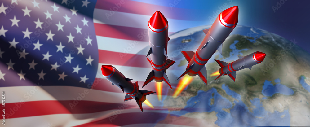 Space cruise missiles. American nuclear weapon. Cruise missiles and US ...