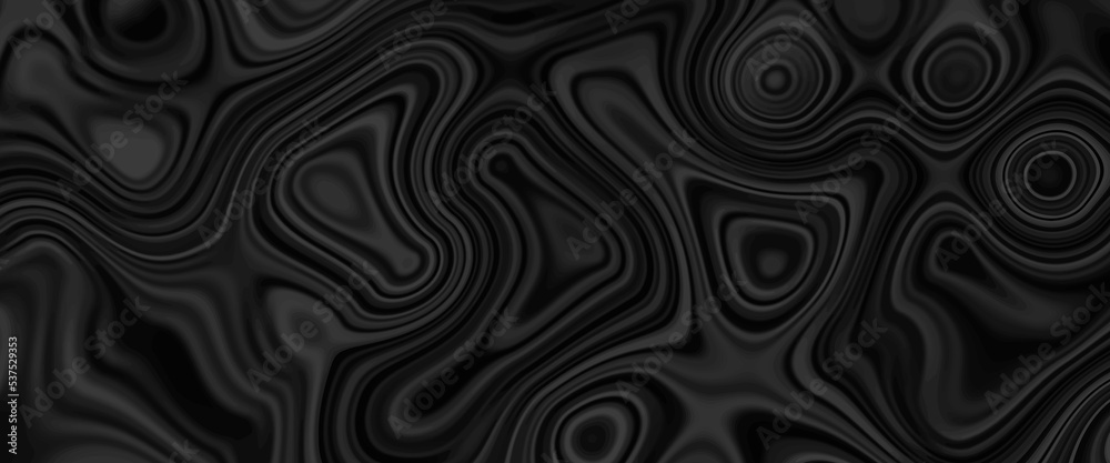 Black Satin Liquid Background Digital Art Abstract Pattern Abstract