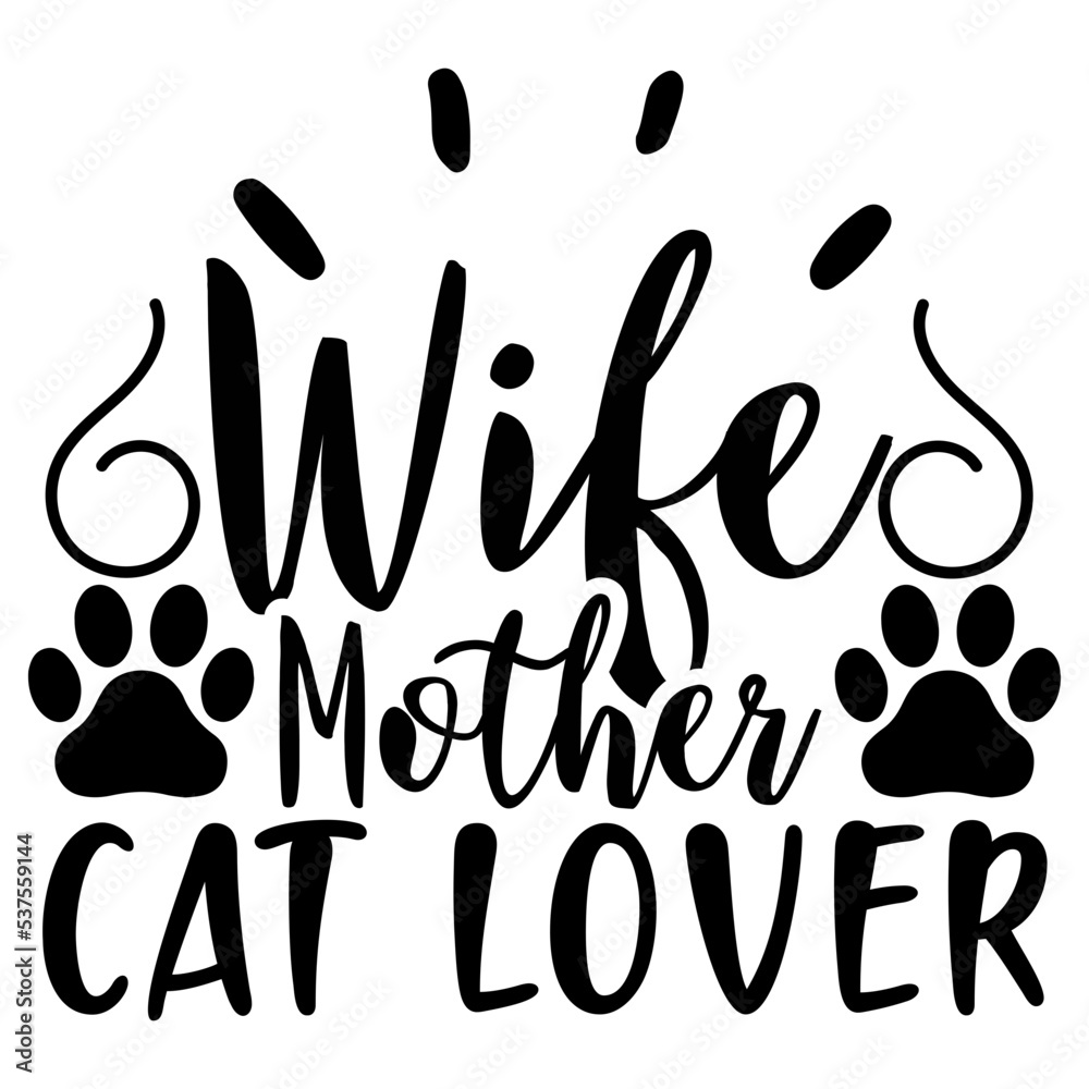 Funny Cat SVG Bundle, Cat SVG, Kitten SVG, Cat lady svg, crazy cat lady ...