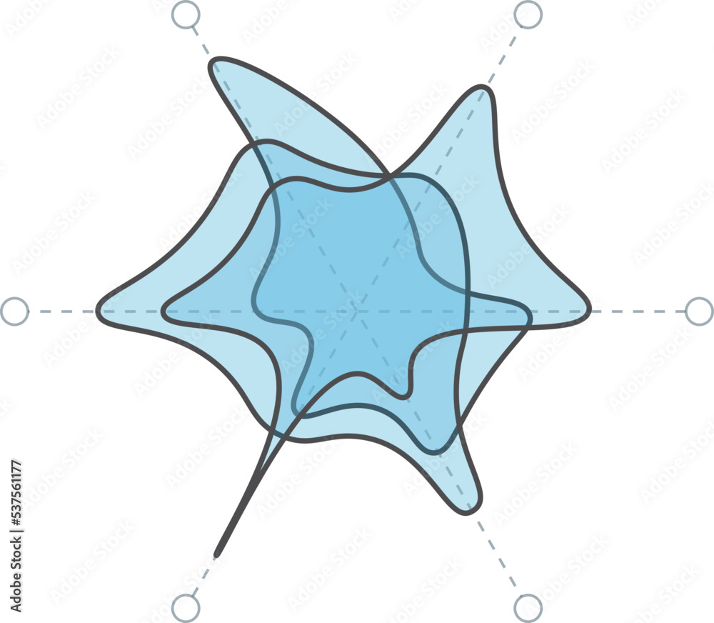 Radar chart icon. Spider diagram. Data statistics Stock Vector | Adobe ...