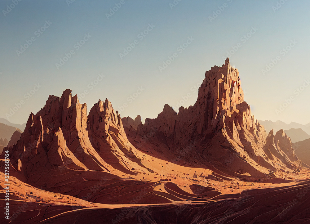 Desert Mountain Landscape Photos