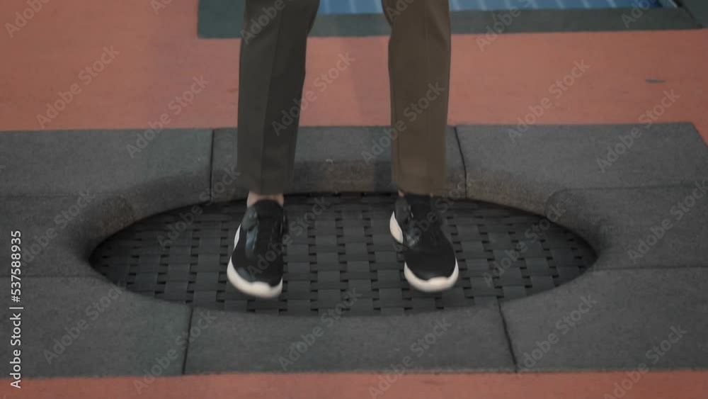 Handheld slow motion close up shot Stock Video | Adobe Stock