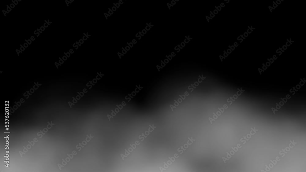 Realistic Fog Effects On Black Background, 3d Fog Effects, Abstract ...