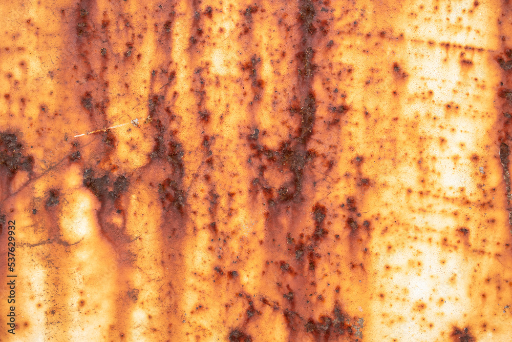 Fotografia de un pedazo de metal oxidado y viejo para texturas o fondo ...