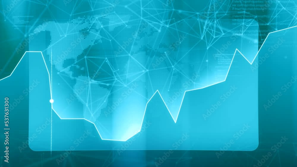 Point Moves On Graph With Program Codes Motion Animation With Graph And Point Of Indicators