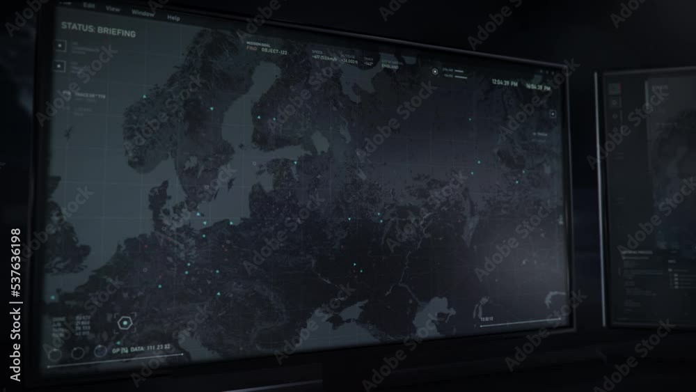 Advanced Satellite Surveillance Tech Tracks Passengers Jet Position On ...