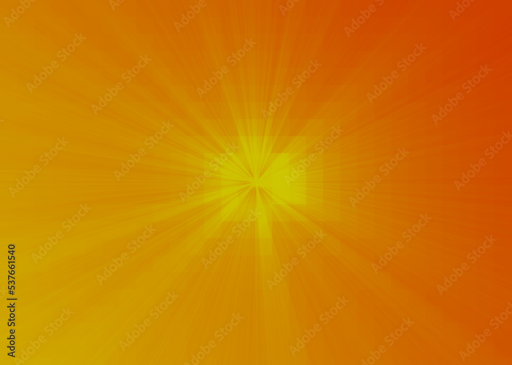 orange sun rays background Stock Illustration | Adobe Stock