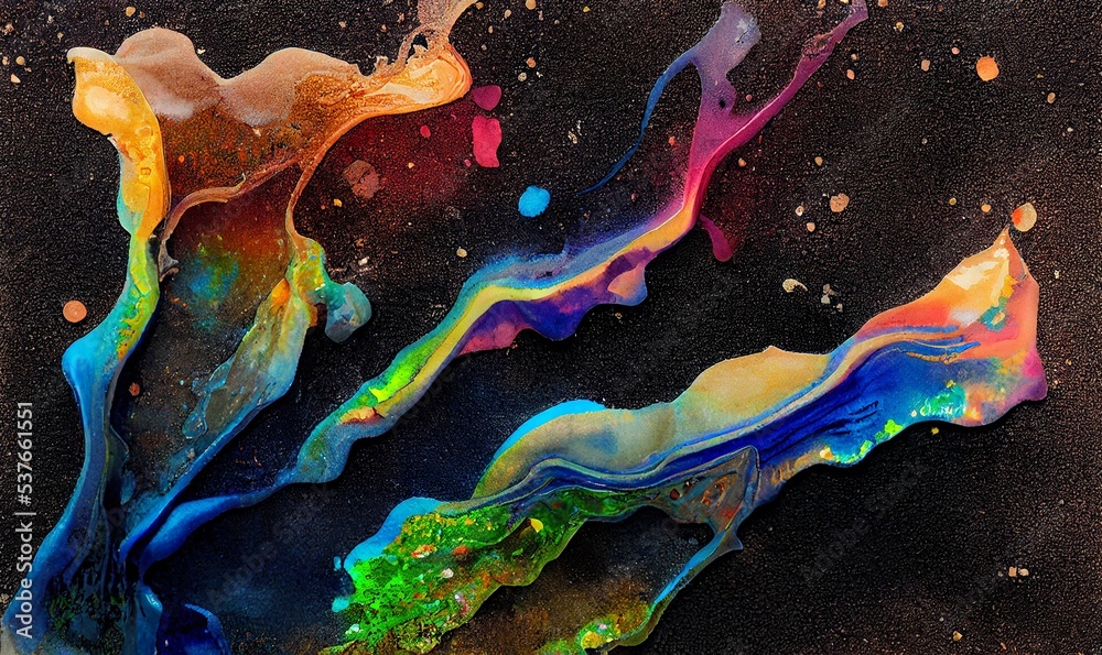 liquid ink watercolor background flowing texture abstract wallpaper art ...