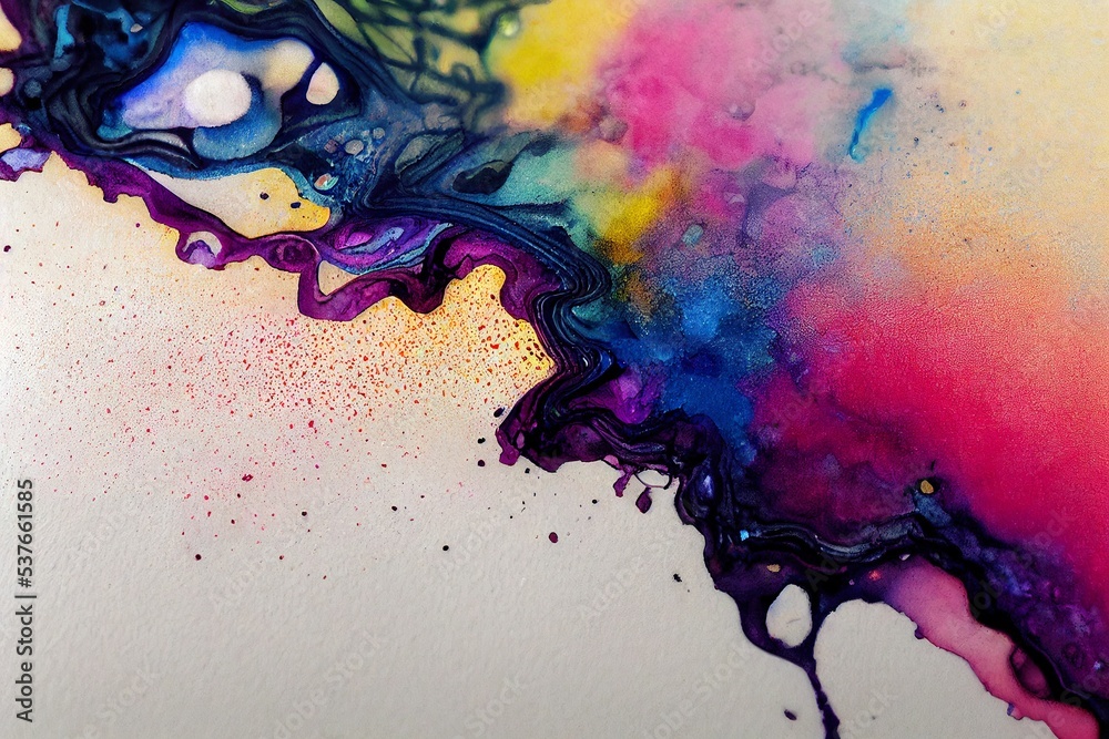 liquid ink watercolor background flowing texture abstract wallpaper art ...