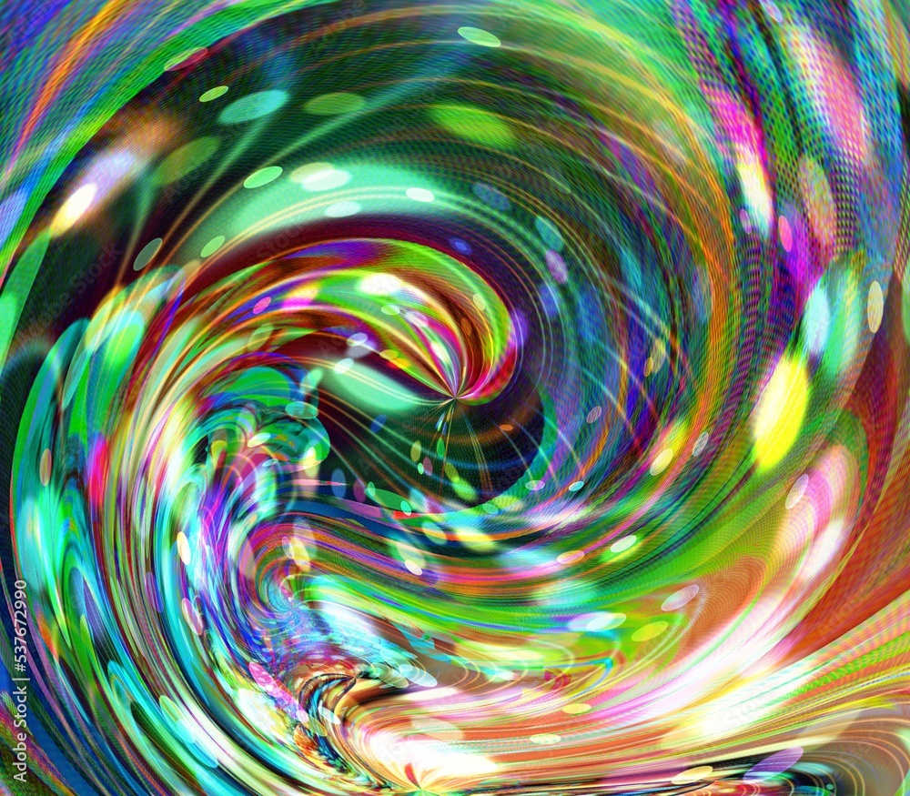 Abstract coloring background of the gradient with visual wave and ...