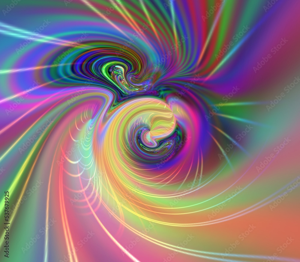 Abstract coloring background of the gradient with visual wave and ...