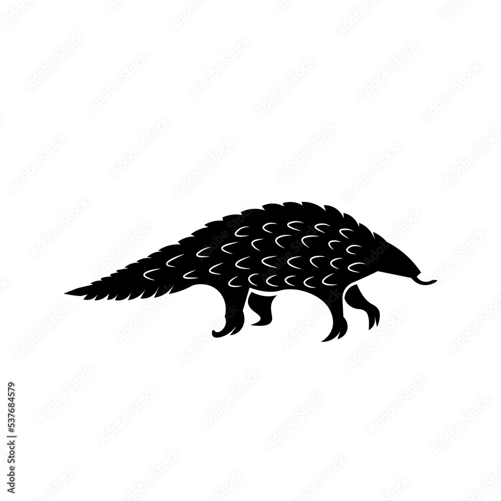 Pangolin Png Format With Transparent Background Stock Illustration ...