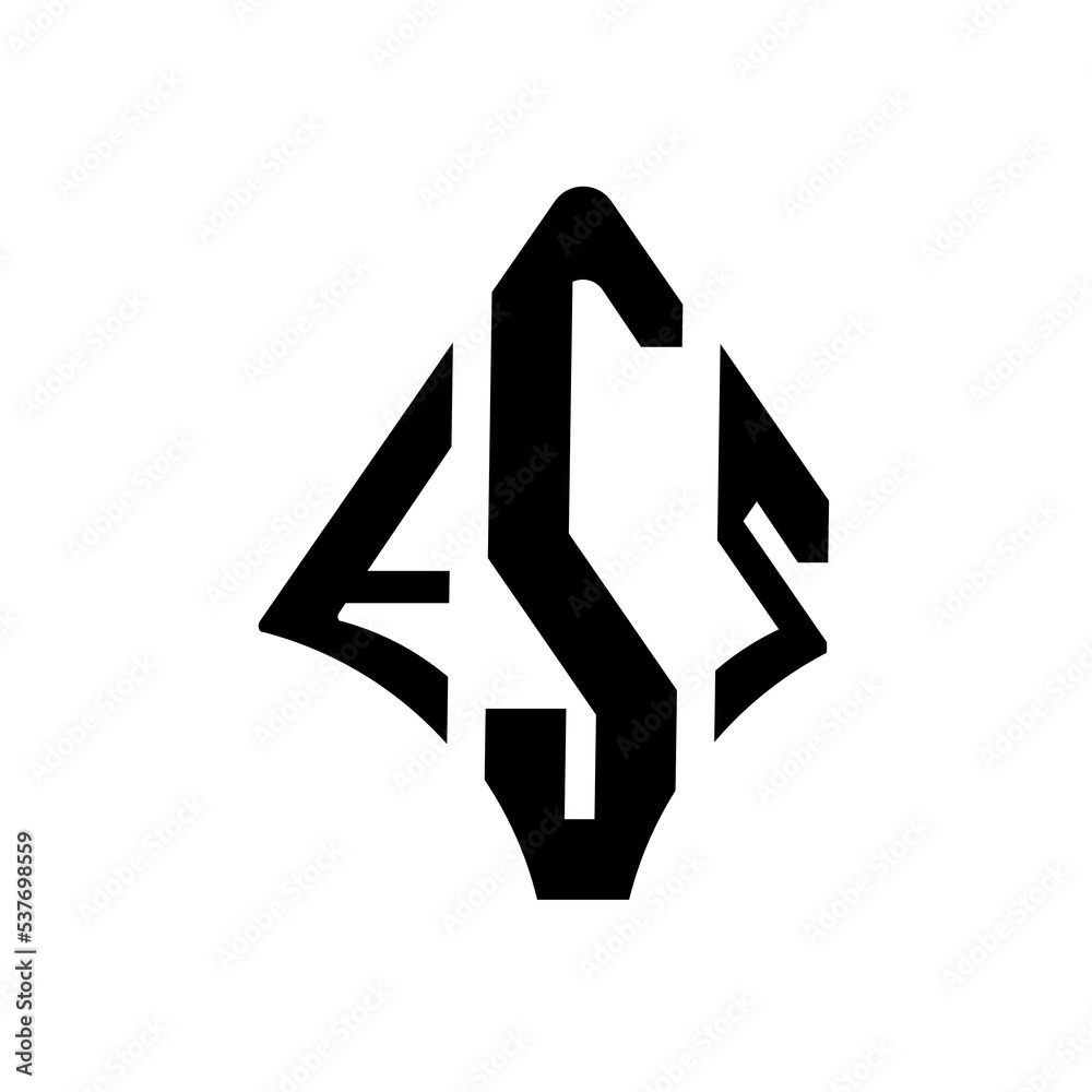 ESS logo. ESS letter. ESS letter logo design. ESS modern and creative ...