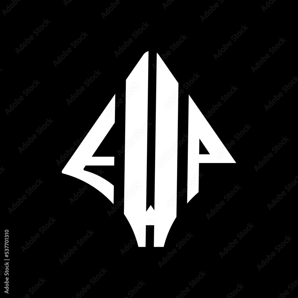 EWP logo. EWP letter. EWP letter logo design. EWP modern and creative ...