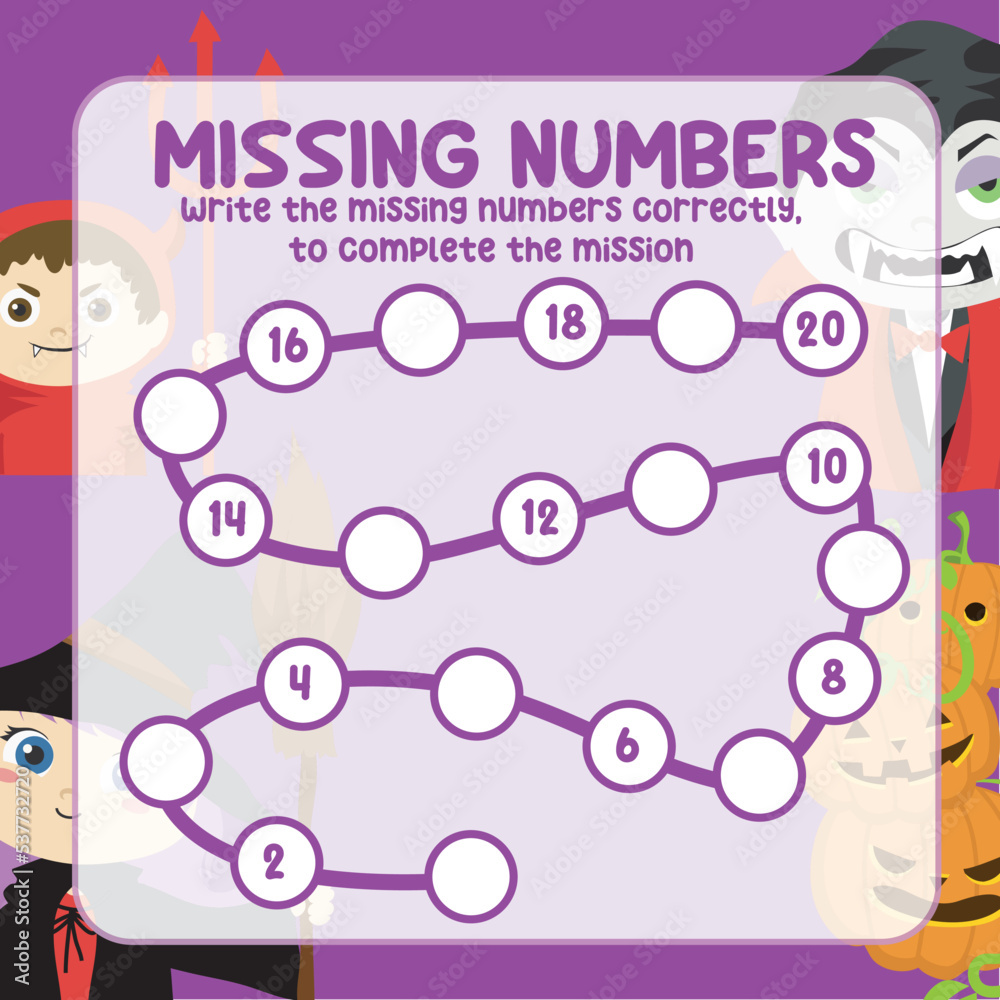 Math worksheet for kids ready to print file. Counting exercise for ...