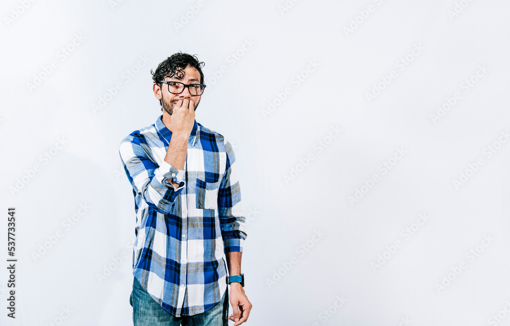 Gesticulation of EAT in sign language. Man gesturing EAT in sign ...