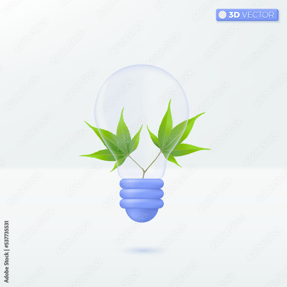 Light bulb transparency and green meple. develop environment, ecology ... Light bulb transparency and green meple. develop environment, ecology ...