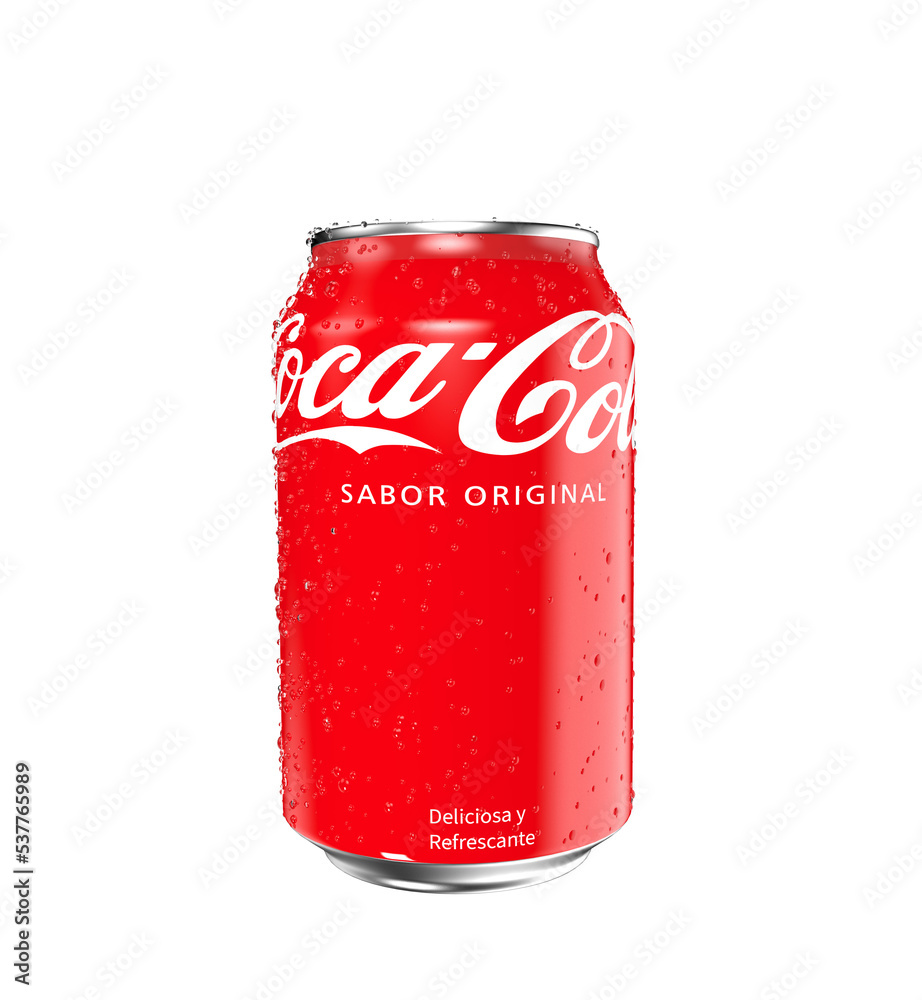 Ilustração do Stock: Malaga Spain - October 10, 2022: Coca-Cola ...