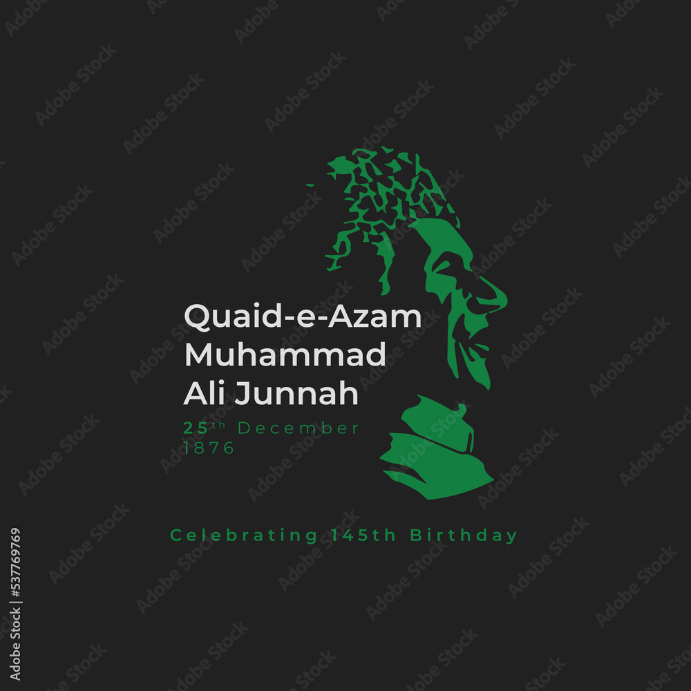 Quaid-e-Azam Day 25th December Celebration Social Media Post Design ...
