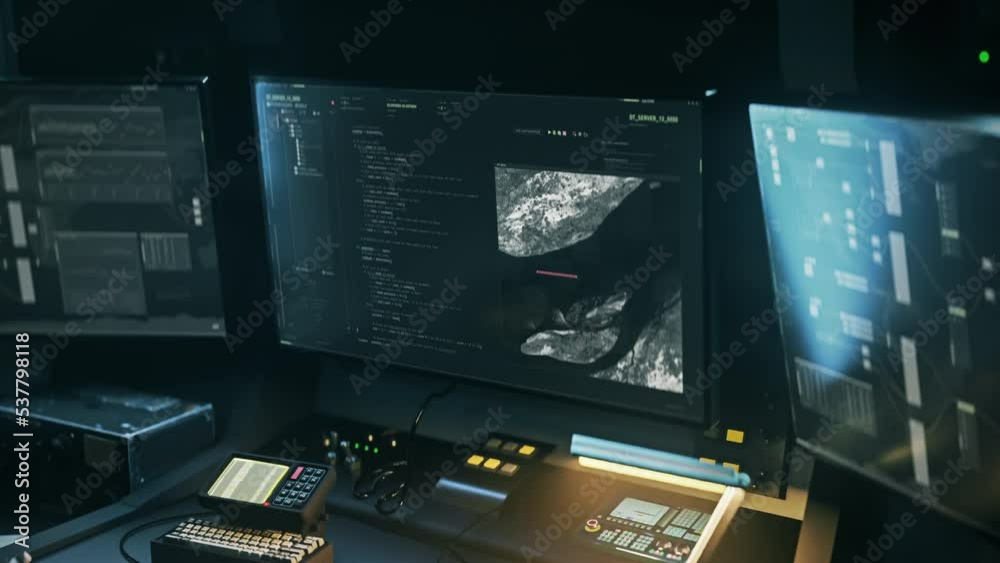 Typing Future Computer Coding Scripts To Control Digital Map Coding Computer Software Using