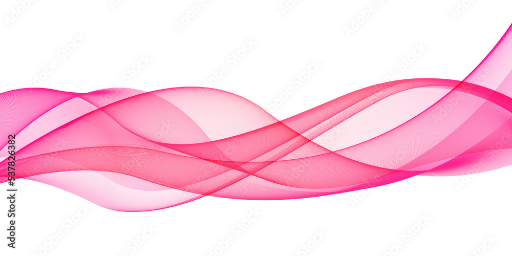 Pink wave abstract background design element - curves banner Stock ... Pink wave abstract background design element - curves banner Stock ...