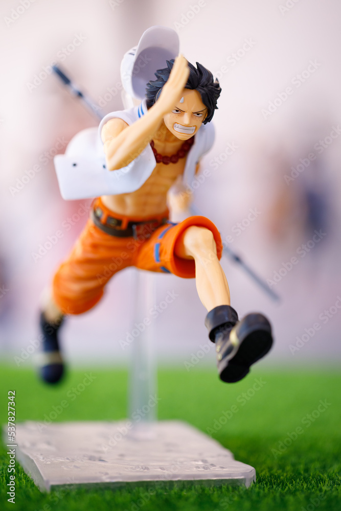 Plastic model of One Piece from the One Piece series of Animated TV ...
