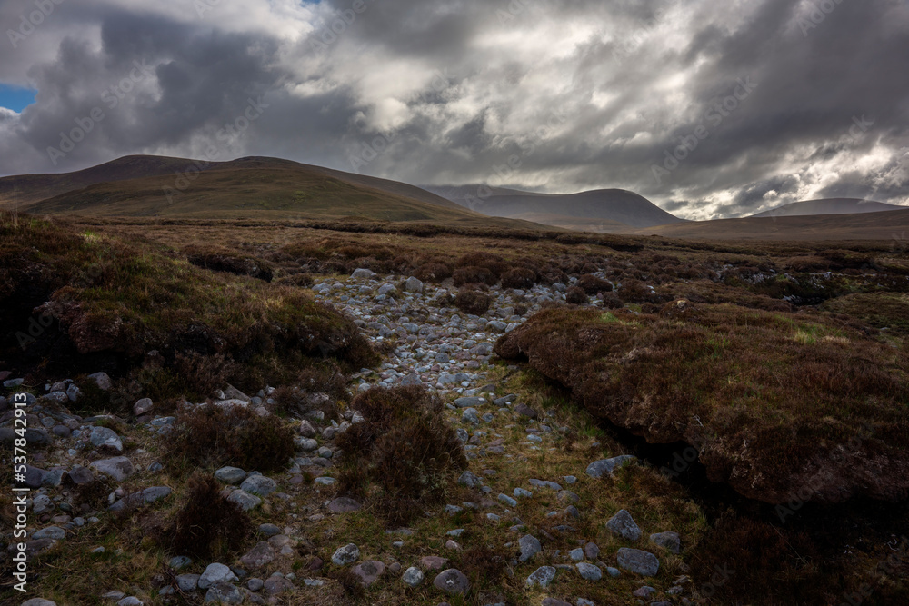 Foto de Wild Nephin National Park in county Mayo in Ireland. It covers ...