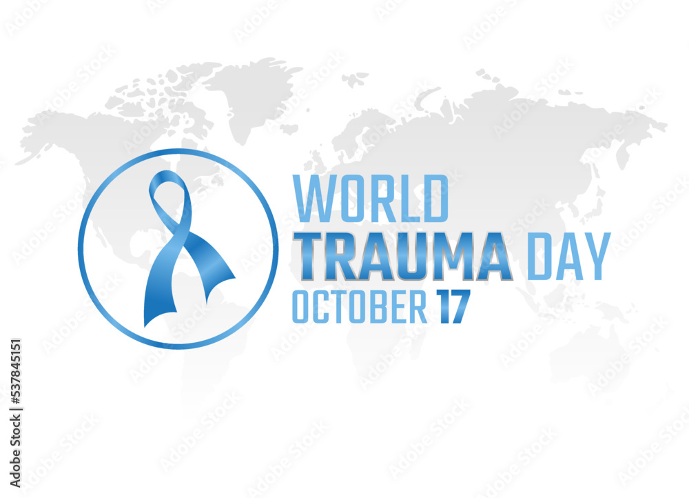 vector graphic of world trauma day good for world trauma day ...