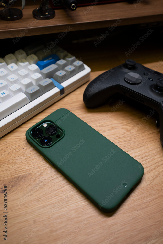 Kuala Lumpur - Malaysia Oct 8 2022 : Close up of the new iPhone 13 Pro ...