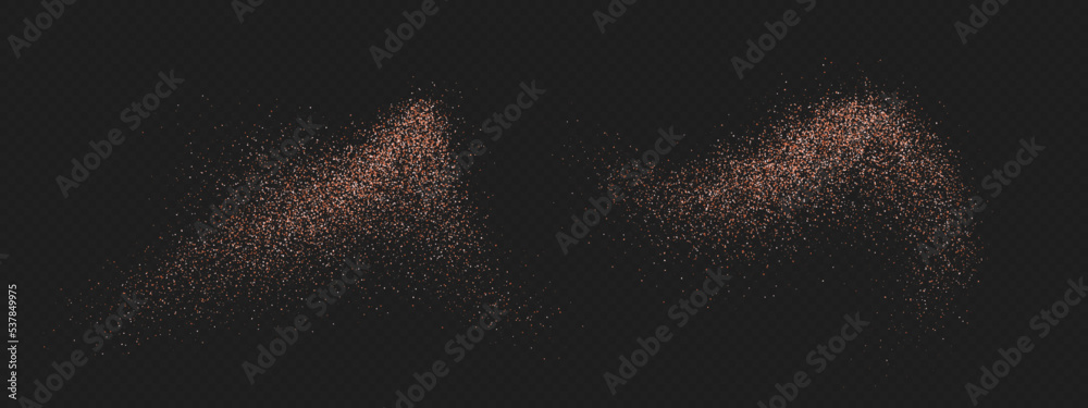 Himalayan salt splashes, pink flying salt, sugar body scrub top view ...