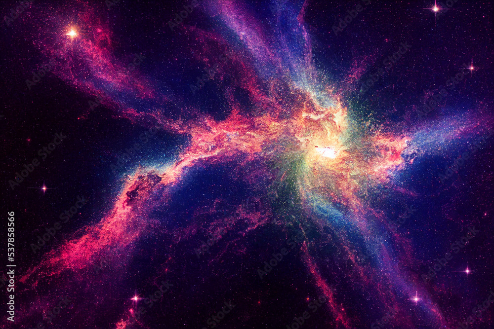 Space background epic stars planets galaxies scale texture abstract ...