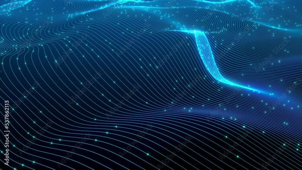 Data Technology Ai Background 4K Data Center Specialist Energy Lines Futuristic network concept ...