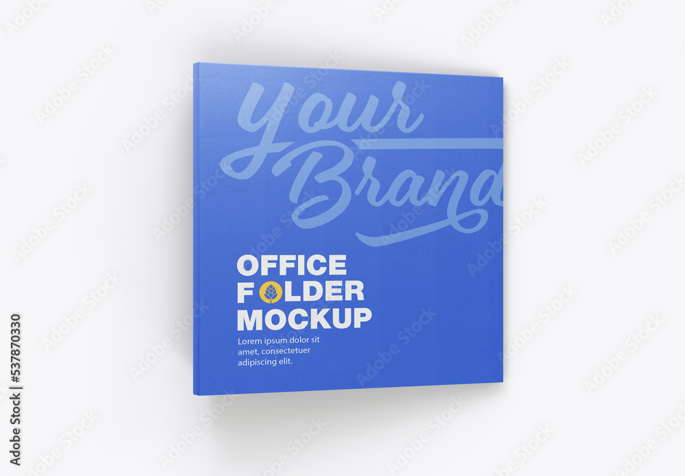 Closed Folder Mockup Stock Template | Adobe Stock