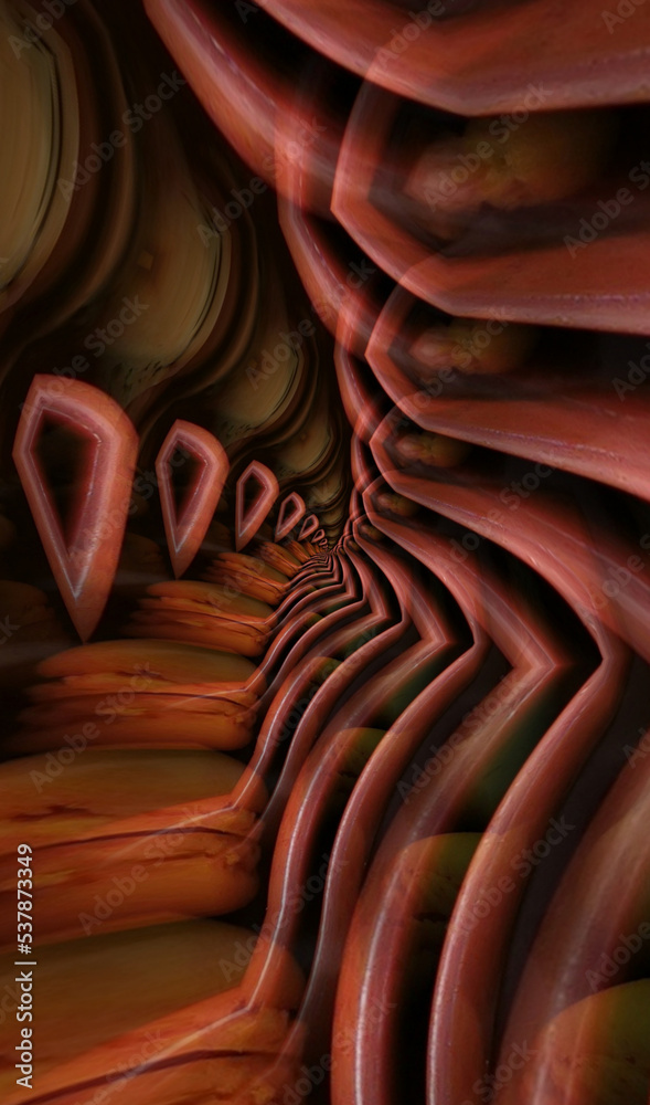 ribs and internal organs of a conceptualized whale inspired by the ...